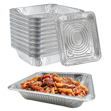 [10 Pack] 9''x13'' Heavy Duty Half size Deep steam pans, Disposable ...