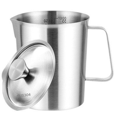 Stainless Steel Measuring Cups 34 Oz Liquid Measuring Cups ML/Ounce ...