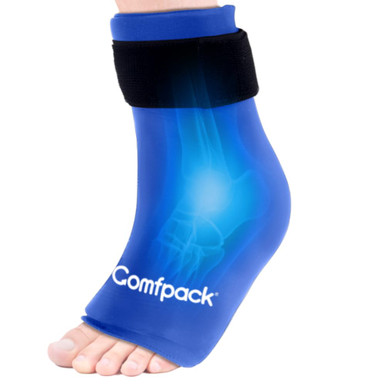 Comfpack Foot Ankle Ice Pack Wrap for Plantar Fasciitis, Heel Ice Pack ...