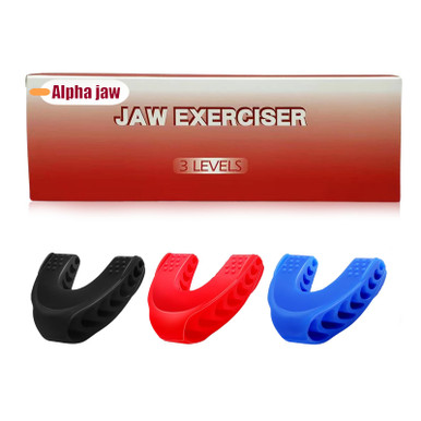 Alpha Jaw Facial Trainer 2.0, Face and Neck Exerciser, Jawline ...