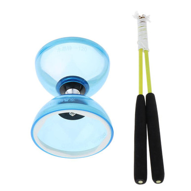 Tongina Triple Bearing Medium Chinese Diabolo Toy with Carbon Sticks, 4 ...