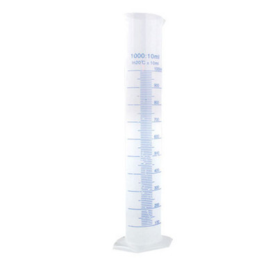 Plastic Graduated Cylinders, 1000ML Science Measuring Test Tube Flask ...