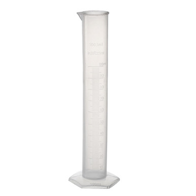uxcell Plastic Graduated Cylinder, 100ml Measuring Cylinder, Science ...