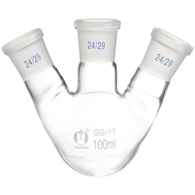 ULTECHNOVO 3 Flask Chemistry Laboratory Glassware Multi Neck ...