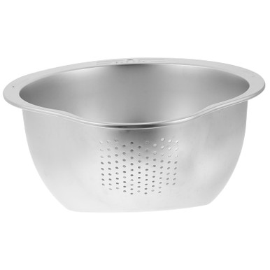 Stainless Steel Rice Bowl Stainless Colander Rice Mixing Rice Cleaner ...
