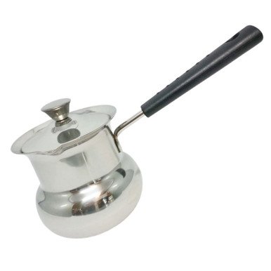 Angoily Stainless Steel Hot Milk Cup Small Milk Saucepan Melting ...
