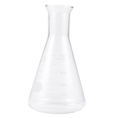 DOITOOL 1pc Wide Mouth Flask Glass Erlenmeyer Flask Glass Flasks ...