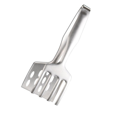 2 Pcs Stainless Steel Fried Fish Clip Appetizer Tong Serving Tongs ...