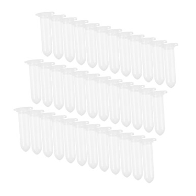 Gatuida 500 Pcs Plastic Containers Centrifuge Test Tube Test Centrifuge ...