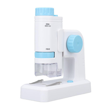 80X?200X Kids Microscope, High Definition LED Lighted Pocket Microscope ...
