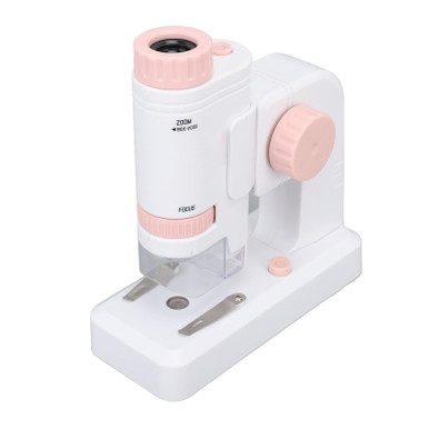 80-200X Kids Microscope, High Definition, LED Light, Mini Body, Easy to ...
