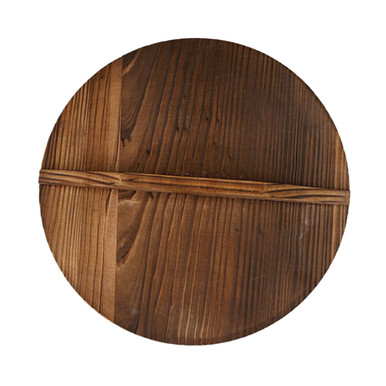 KICHOUSE Wooden Pot Lid Skillet Lid Wood Skillet Cover Pot Dome Carbon ...