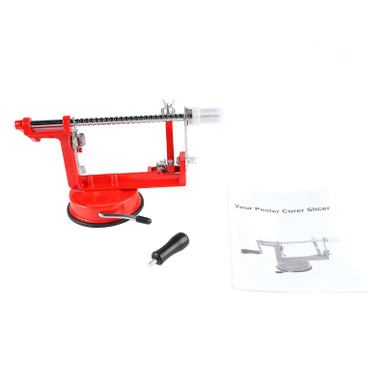 3 in 1 Apple Peeler Corer, Slicer Hand Cranking Potato Peeler Spiral ...