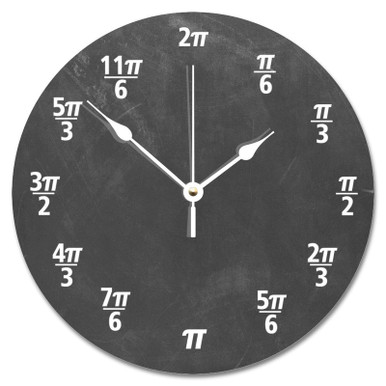 godblessignCalculus Math Wall Clock Math Chalkboard 10 Inch Large Wall ...
