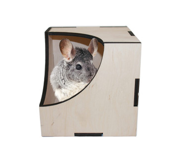Chinchilla Wooden Guinea Pig Hideout - Chinchilla Hideout - Chinchilla ...