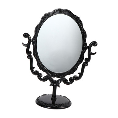 Ipetboom 2 Pcs Retro Vanity Mirror Small Desk Mirror Lighted Wall ...