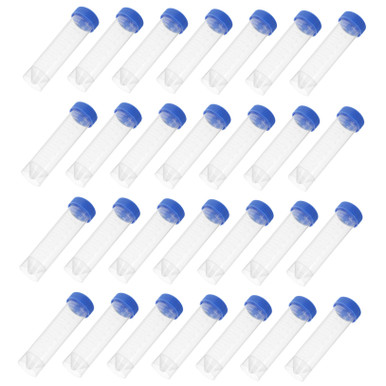 PartyKindom 50 Pcs Laboratory Supplies Sample Vial Container ...