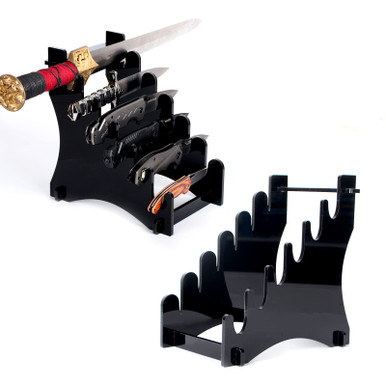 Knife Rack Knife Display Rack Knife Storage Rack 6 Tier Acrylic ...