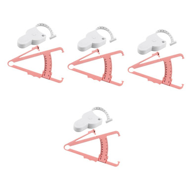 CLISPEED 4 Sets Fat Waist Ruler Body Tape for Skin Scale Skin Fold ...