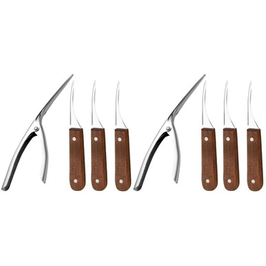 Hemoton 2 Sets Stainless Steel Shrimp Opener Shrimp Line Shrimp Cutter ...
