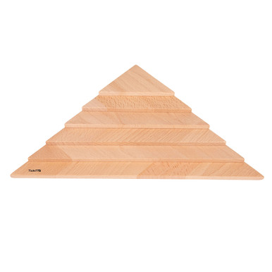 TickiT Natural Architect Panels - Triangles - Set of 6 - Build and ...