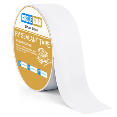 RV Roof Tape White, 2 Inch X 50 Feet RV Repair Sealant Tape, Stop ...