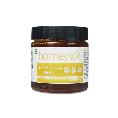 Homepick Sweet Lemon Pickle 350g - Meetha Nimbu Ka Achar ...