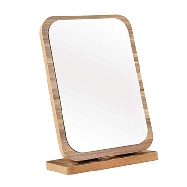 FRCOLOR 1pc Folding Table Mirror Makeup Mirror Tabletop Standing Mirror ...