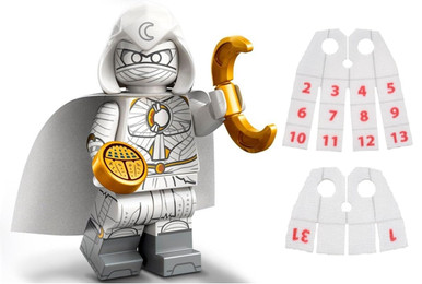 LEGO Marvel Series 2 Minifigure: Moon Knight Minifigure Calendar Man ...