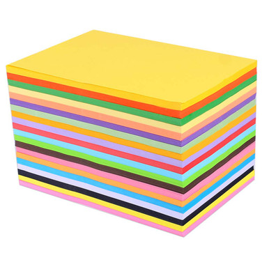 100pcs Colored Printer Paper Colored Printing Paper Sparkly Origami ...