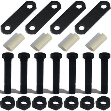 iBroPrat Trailer Axle Shackle Kit, Tandem Axle Trailer Kit for Double ...