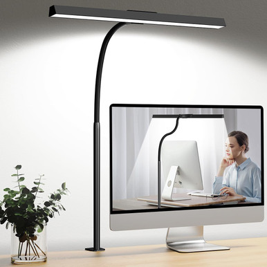 Moslumin LED Desk Light for Office - Flexible Monitor Light Bar ...
