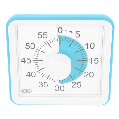 LED Visual Timer, Mute Visual Timer Countdown for School (Blue ...