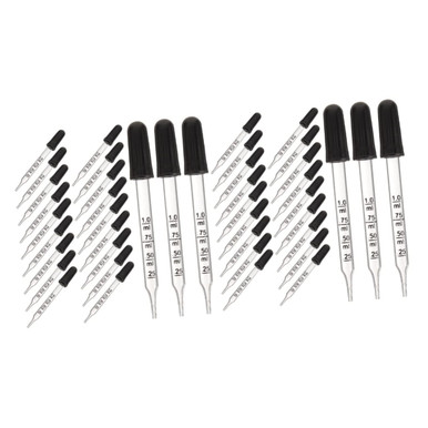 FOMIYES 60 Pcs 1ml Dropper Ml Dropper for Liquids 10ml Pipette Droppers ...