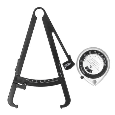 FLaig Body Fat Caliper, Skinfold Calipers Set with BMI Tape for Skin ...