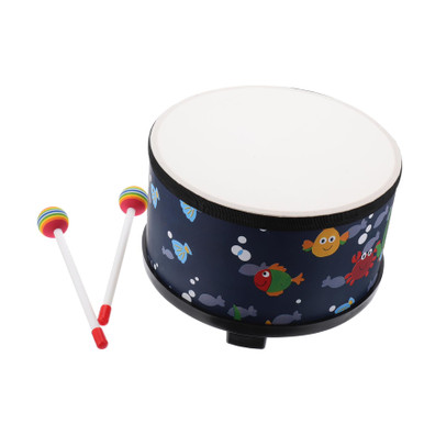 FELTECHELECTR Orff Floor Drum Kids Drum Toy Educational Musical ...