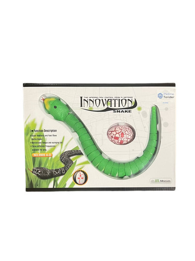 Petme Tender Remote Control Snake Toy Electronic Rattlesnake Built-in ...