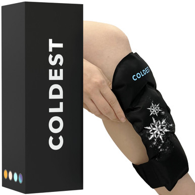 Coldest Shin Splints Relief Ice Pack Therapy 2 Pair - Gel Reusable ...