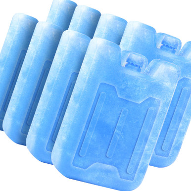 8-Pack Ice Packs for Lunch Boxes Cooler Insulated Bag Reusable ...