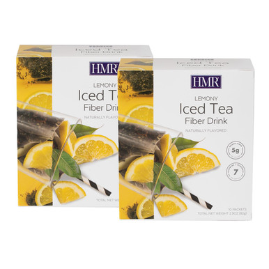 HMR Lemony Iced Tea Fiber Drink, Supports Digestive Health and ...