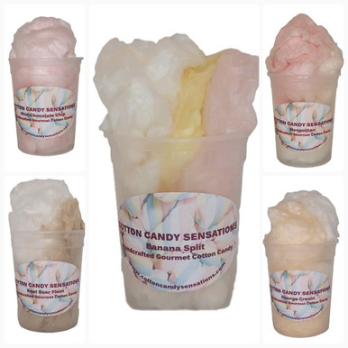 Banana Split, Mint Chocolate Chip, Neapolitan, Orange Cream and Root ...