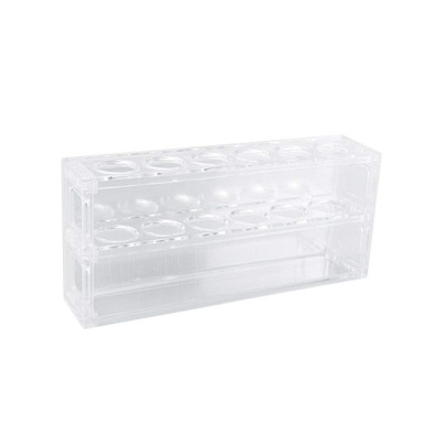 Adamas-Beta Plexiglass Colorimetric Test Tube Rack, Test Tube Rack, 6 ...