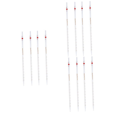 SOLUSTRE 12 Pcs Ring Pipette Droppers Eye Dropper Glass Pasteur Pipette ...