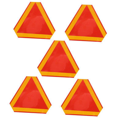 ULTECHNOVO 5pcs the sign sign board yellow edge Agricultural vehicles ...
