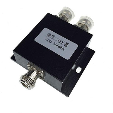 Fumei 2 Way UHF 400-500MHz Antenna Power Splitter 50W Two Way Radio ...