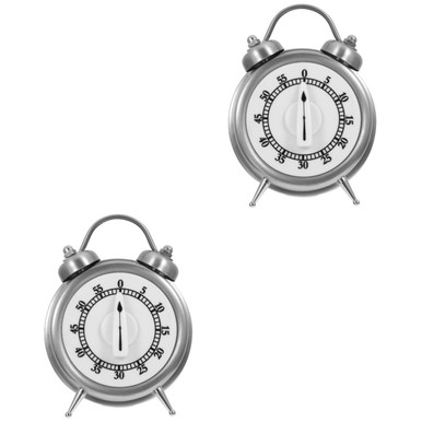 PRETYZOOM 2pcs 60 Alarm Clock Timer Egg Timer for Boiling Eggs Kitchen ...