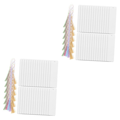 STOBOK Tag 2 Sets Transparent Bookmark Labels Gift Craft Teacher ...