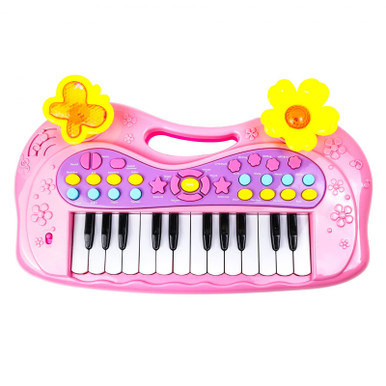 My Little Musician Pink Playtime Keyboard Electronic Musical 16" Kids ...