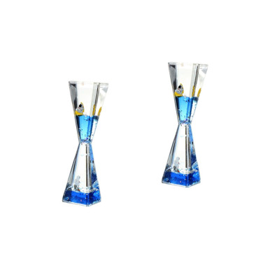 ibasenice 2pcs Quicksand Oil Leakage Oil Hourglass Liquid Timer Flowing ...