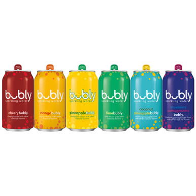 Bubly Sparkling Water, Love Comes in All Flavors Variety Pack, Limited-Edition, 12oz 18pk ...